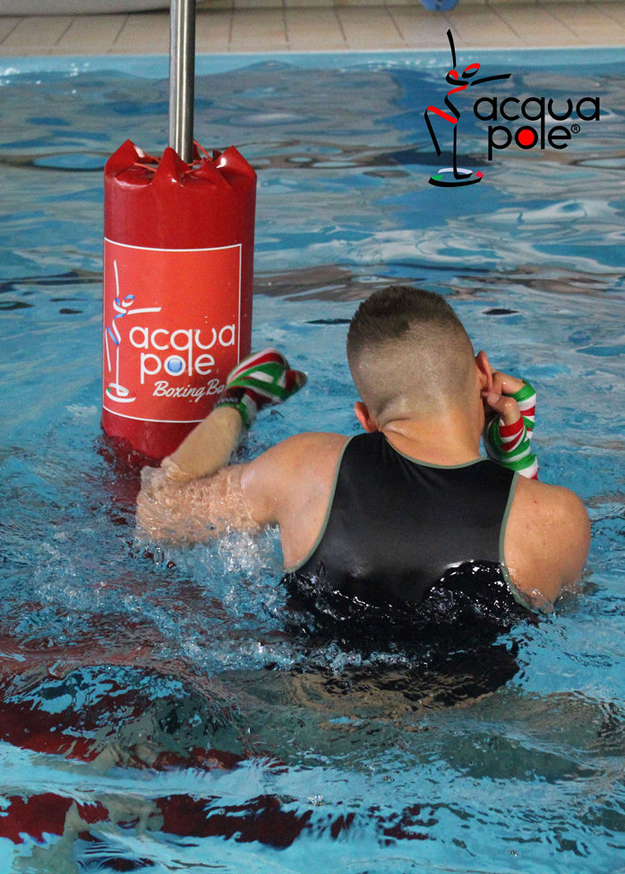 acqua-pole-boxing-behind | Aqualification & Fitness Rockhampton
